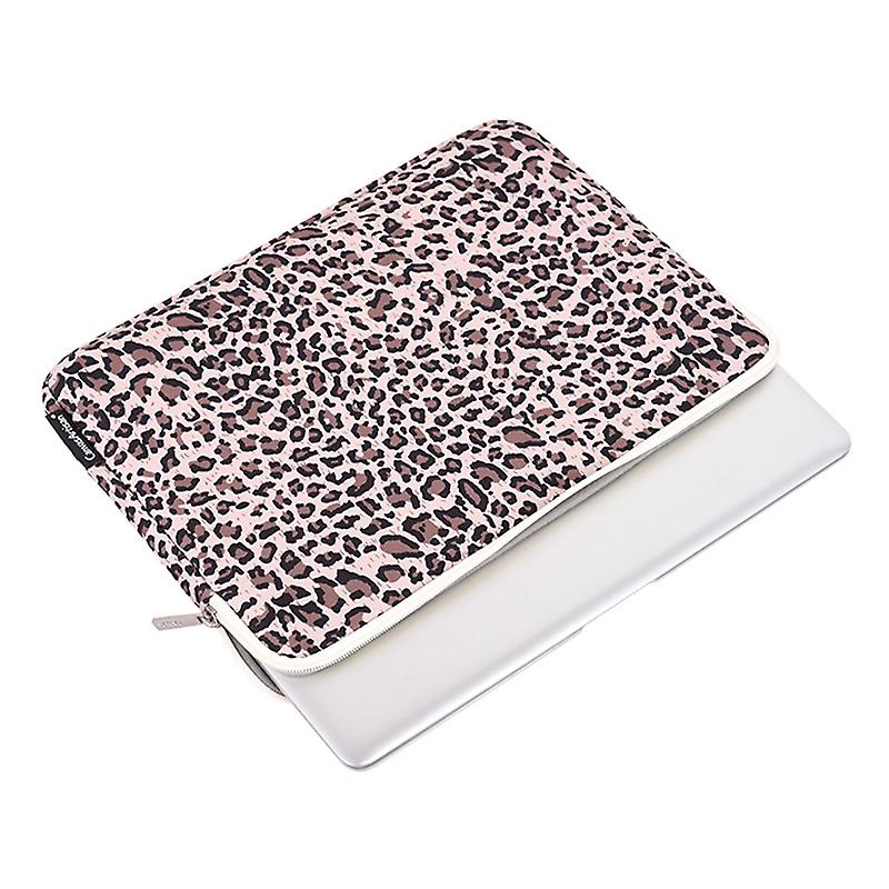 Leopard Printing Notebook Sleeve Carrying Case Laptop Soft Liner Bag ...