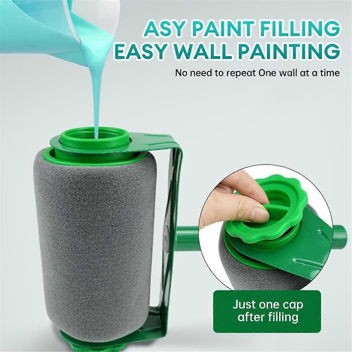 Professional 6-Piece Paint Roller Set for Walls and Ceilings ...