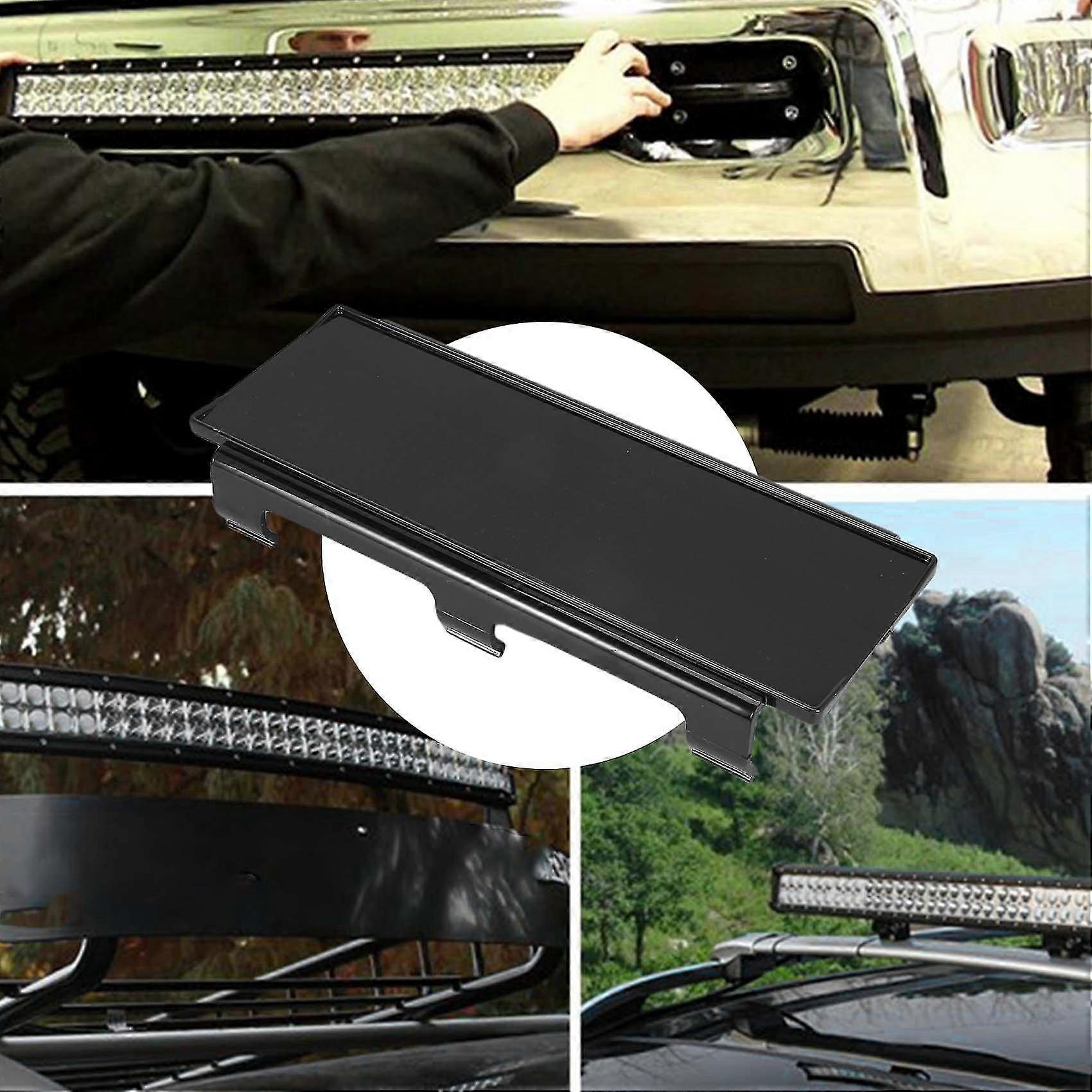 For 52 Inch Protective Cover for LED Light Bar, Snap on Black Cover for ...
