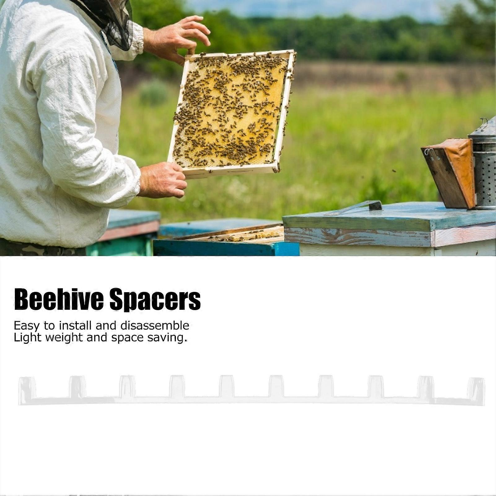10PCS Beehive Beekeeping Spacers Frame Clips Beehive Frame Shelves ...