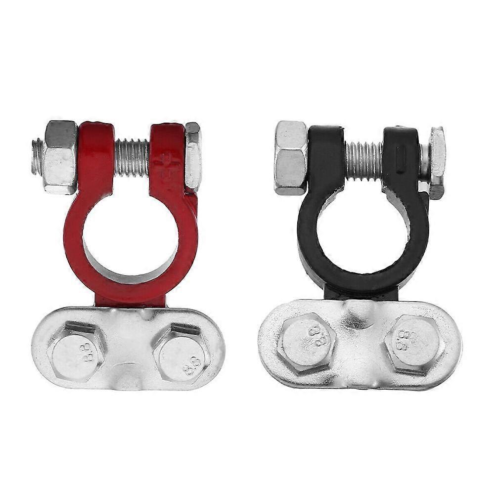 2 Pcs Car power connector Battery Terminal Positive And Negative Pole ...