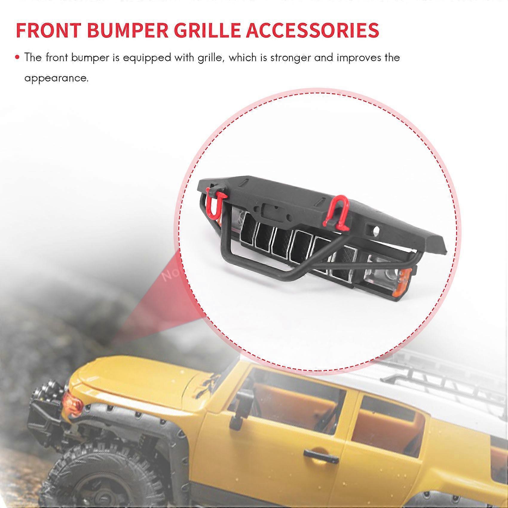 for C14 C24 C24-1 1/16 RC Car Upgrade Parts Front Bumper Front Face ...