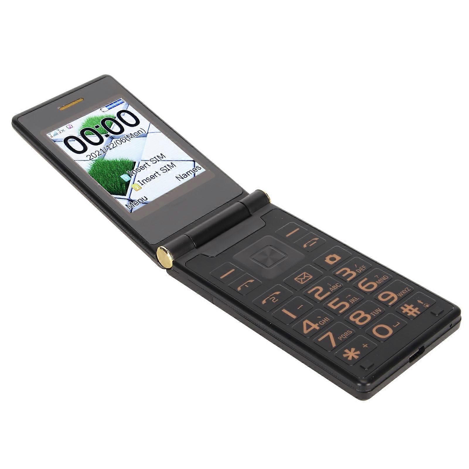 3.0in Flip Phone for Seniors Large Buttons Fonts Flip Mobile Phone HD ...