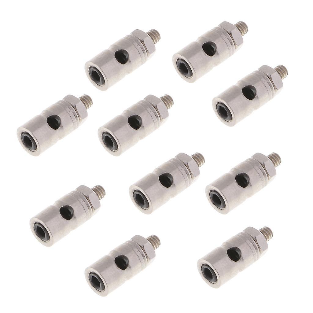 6x10pcs Pushrod Linkage Stopper Servo Connector for RC Airplane ...
