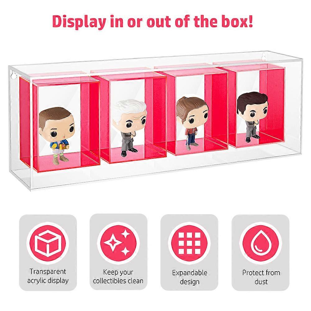 OnDisplay Wall/Table Mount Deluxe Neon Acrylic Display for Funko Pop ...