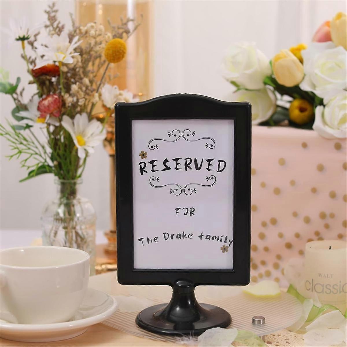 Double Sided Standing Picture Frames 4 X 6 Inch Pedestal Photo Frame ...