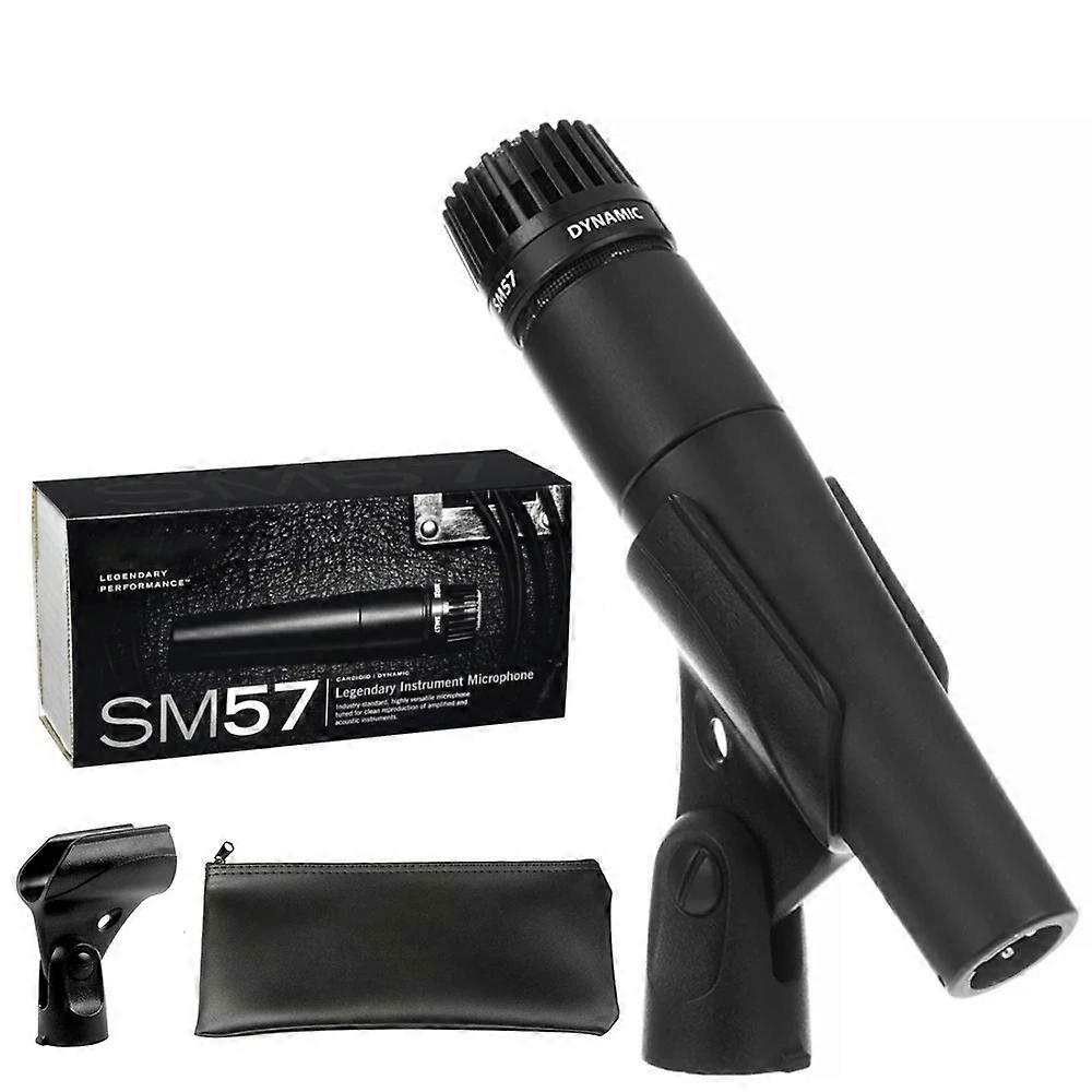 Musical Instrument Microphone SM57 Dynamic Wired Mics Cardioid ...