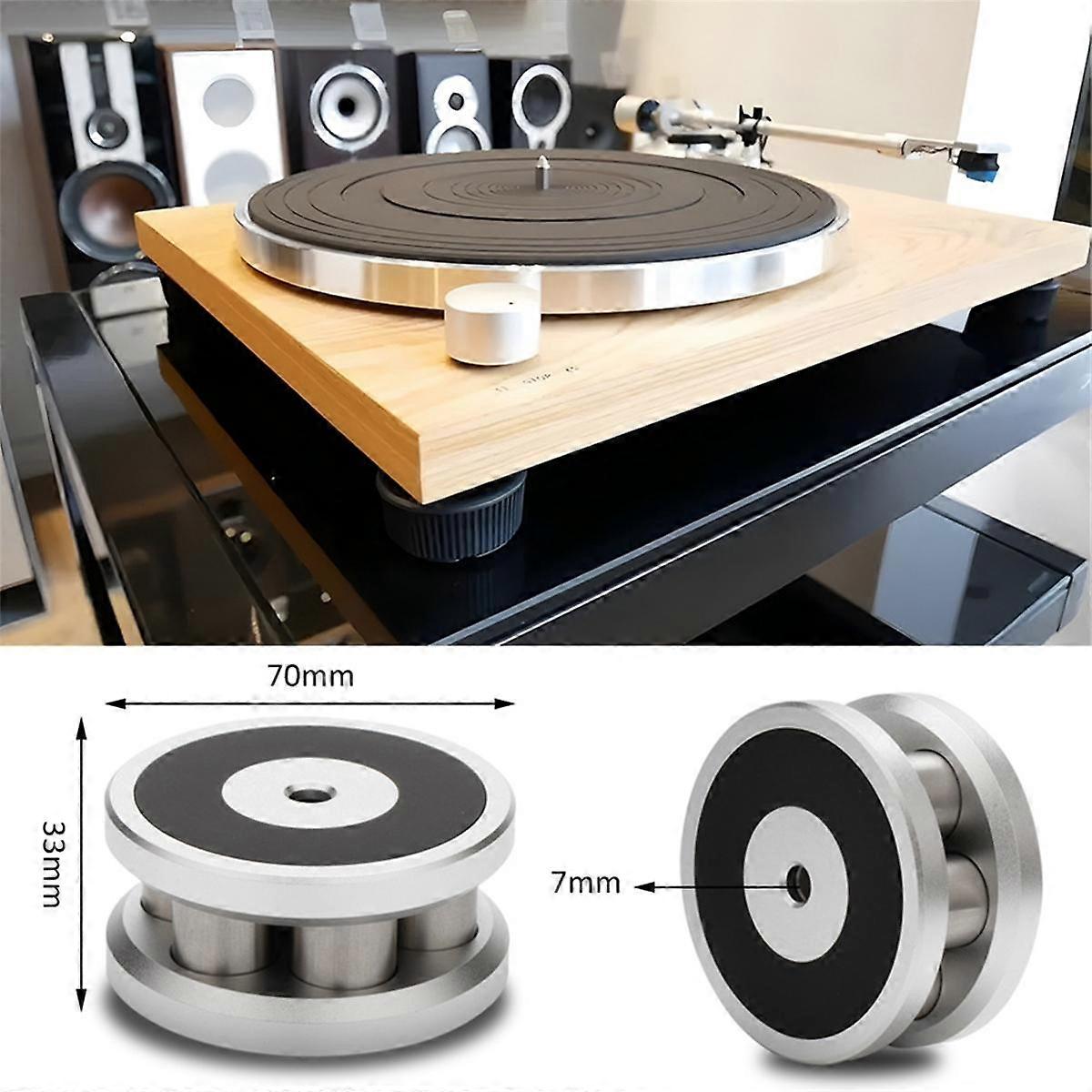 LP Vinyl Disc Stabilizer Adjustable Recording Weight/Fixture Turntable ...