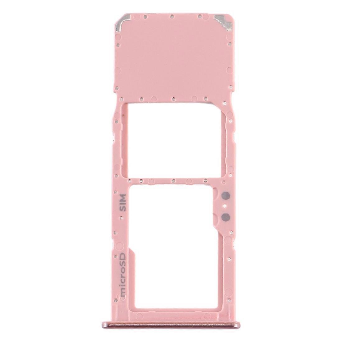 For Samsung Galaxy A51 SIM Card Tray + Micro SD Card Tray (Pink ...