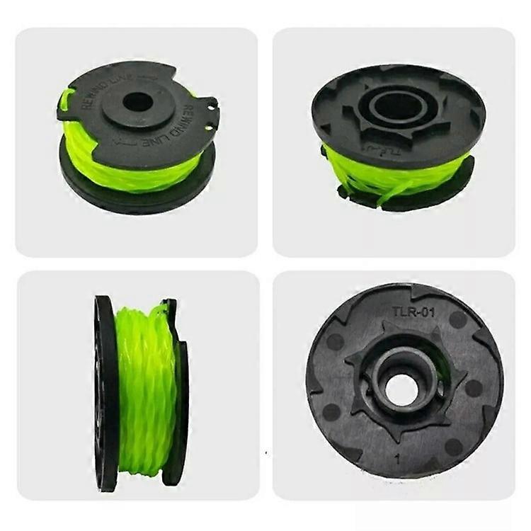 4Pcs Compatible For Ryobi RLT36B33 / RY36LT33A-0 36V Grass Trimmer Line Spools Lawn Mower Nylon ...