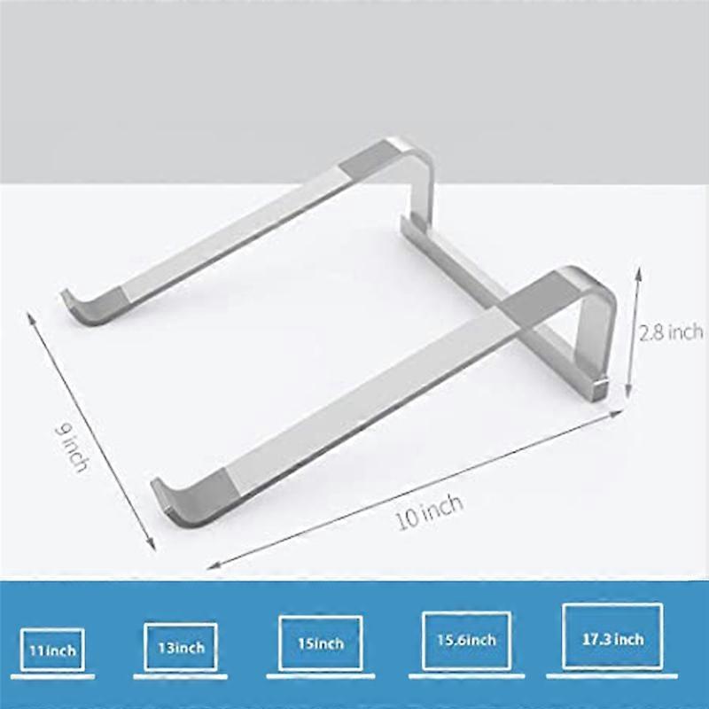 Desktop Laptop Stand Stable Stand Ergonomic Aluminum Computer Riser ...