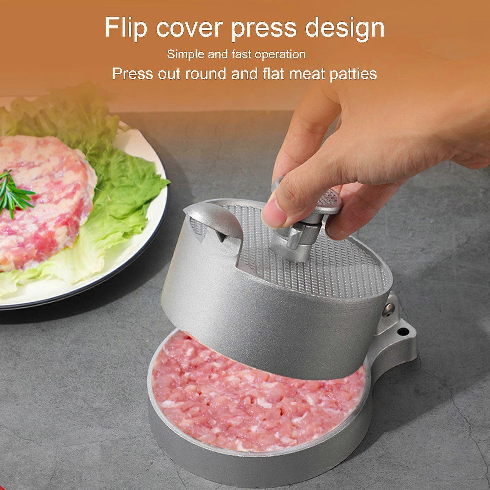Burger Press, Adjustable Hamburger Press Patty Maker with 100 Patty ...