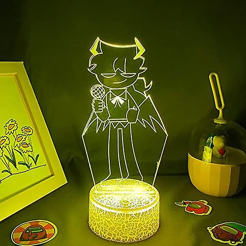 Veeki Hpqnl-friday Night Funkin Game Figure Selever 3d Led Lava Lamp ...