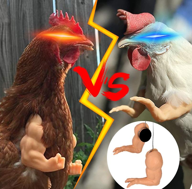 Muscle Chicken Arms Toys for Chickens to Wear | Fruugo UK