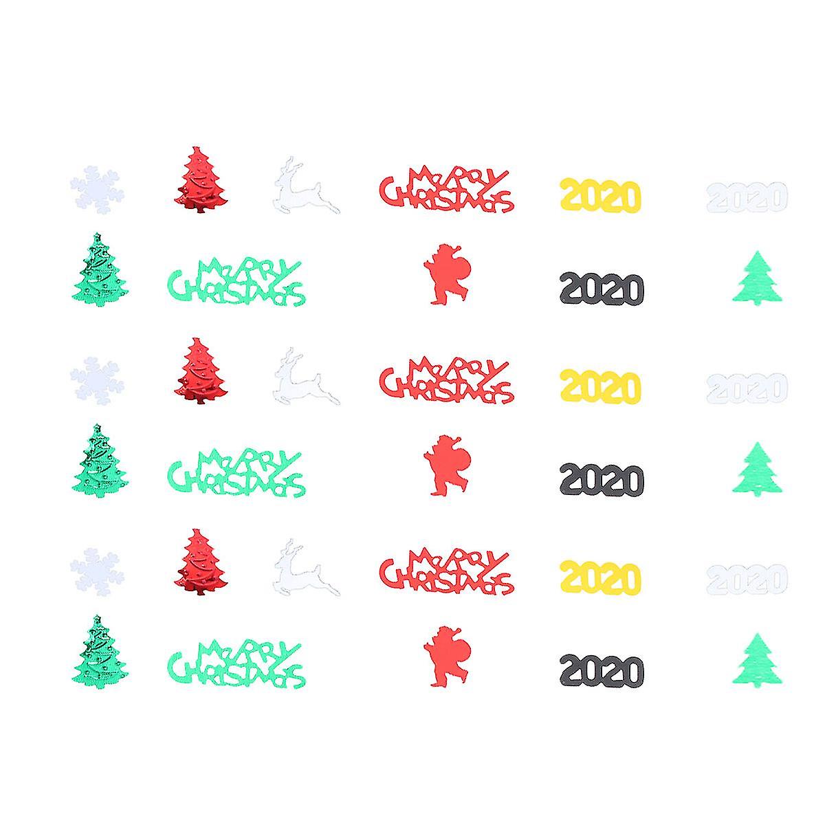 Chirtmas Decor Celebration Table Confetti Christmas Table Scatter ...