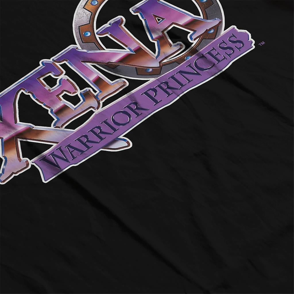 Xena Warrior Princess Purple Logo Men's T-Shirt | Fruugo UK