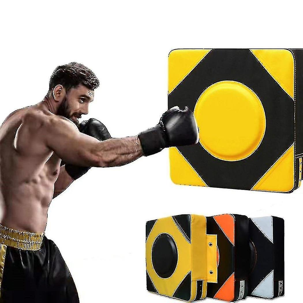 40cm Punched Leather Wall Boxing Mat Target Training Sandbag Fighter ...