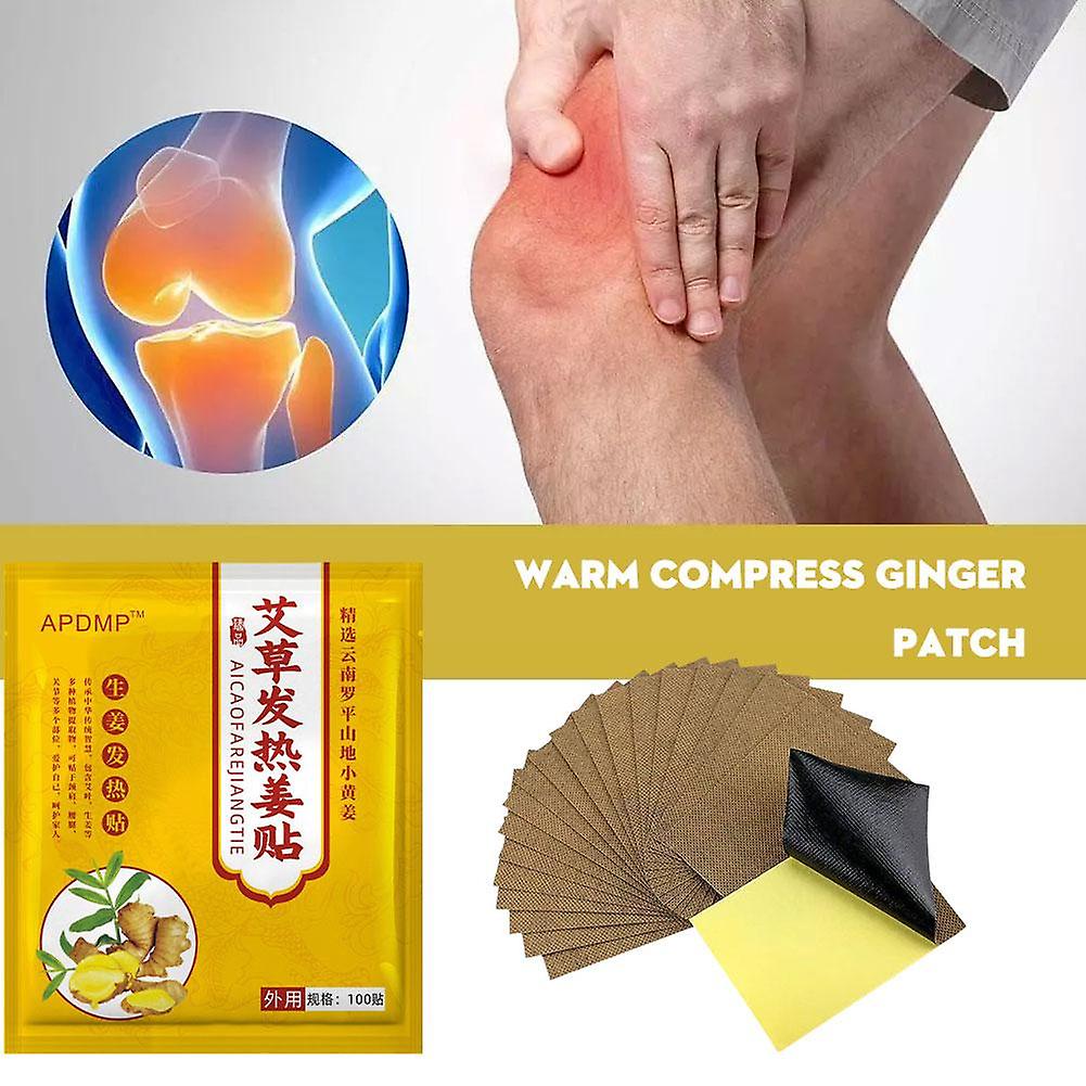 Mugwort Ginger Patches 100 Pcs Chinese Medicine Ginger Foot Patches ...