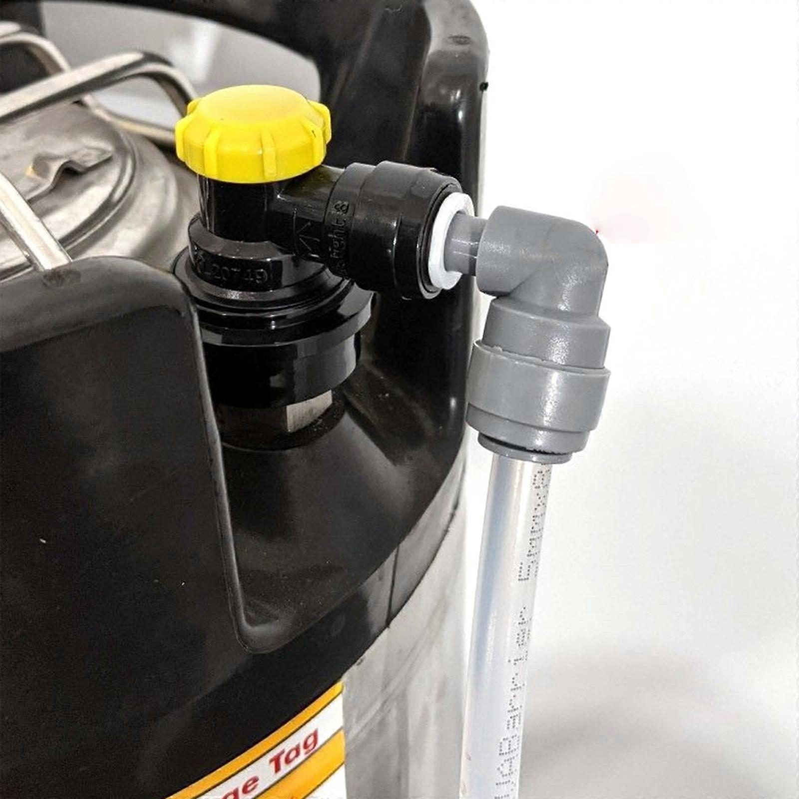 1x Kegland Ball Lock Disconnect Corny Keg Connector Gas Liquid Pushfit ...