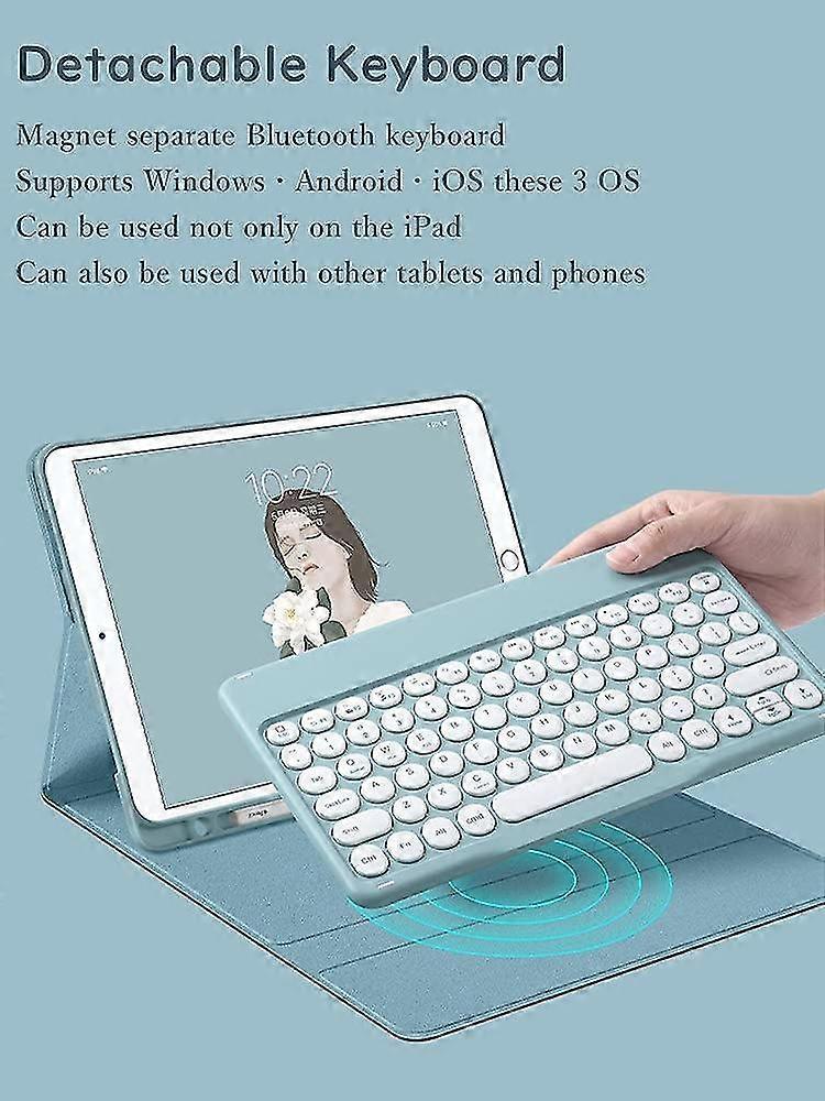 Ipad 9 2021 10.2 Inch Ipad 8 Ipad 7 Air 3 Pro 10.5 Keyboard Case With ...