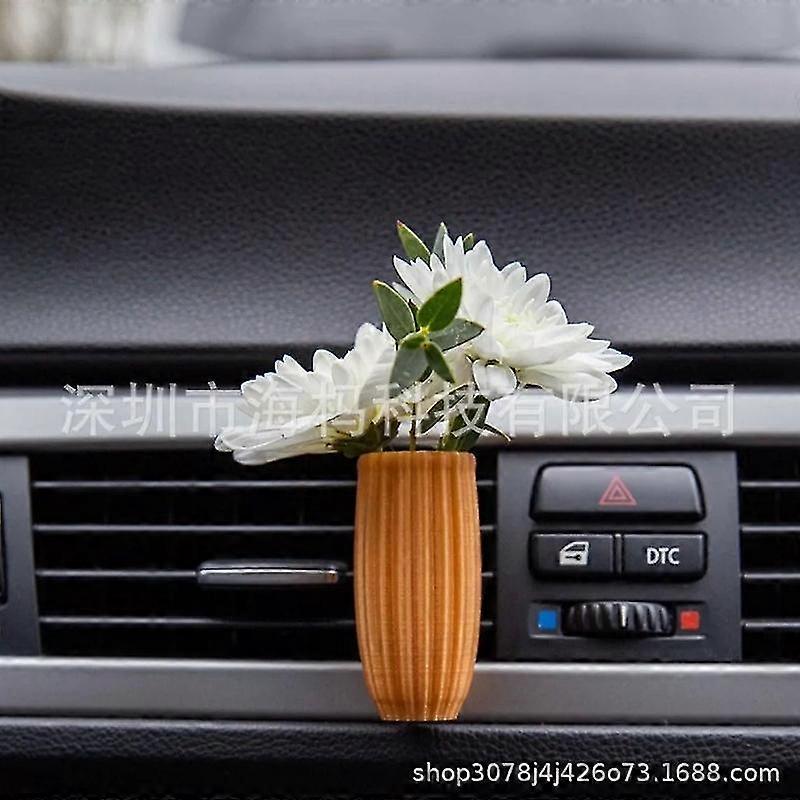 Cozy Boho Car Vase, 3D Printed Car Flower Vase Clip Holder,Car Vase ...
