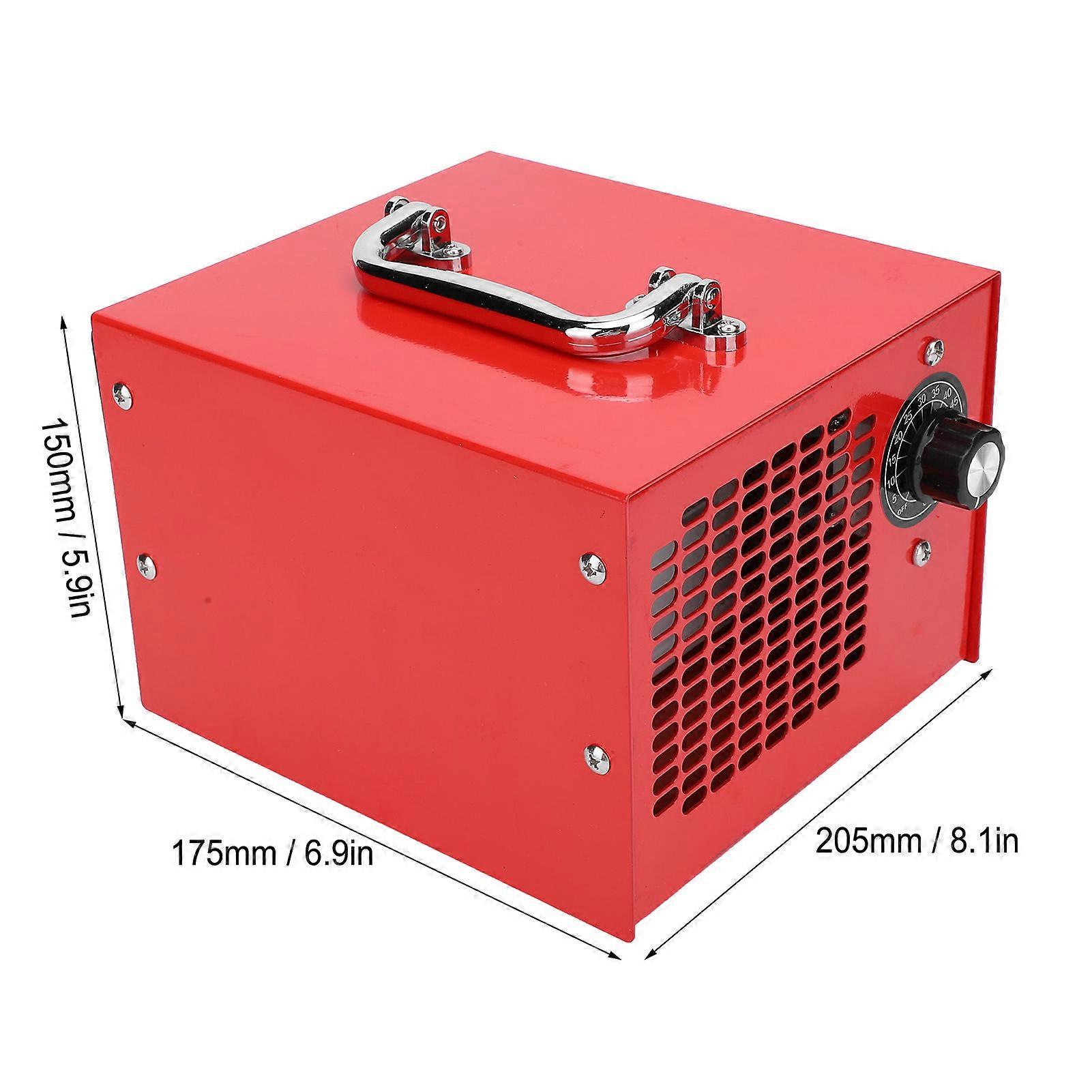 Ozone Generator Machine Portable Air Purifier Cleaner Powerful Version Red with TimerAU Plug ...