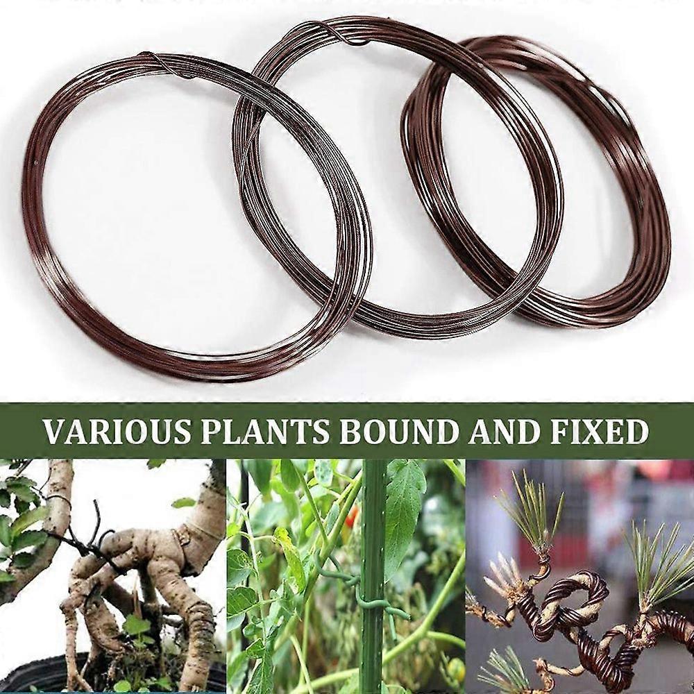 Bonsai Wire Kit- 9 Roll Anodized Aluminum Tree Training Wires in 3 Size ...