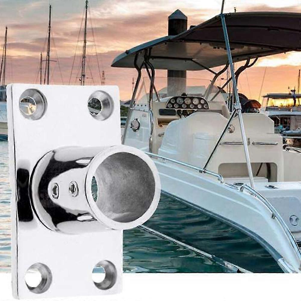 90 Degree Stainless Steel 316 Marine Boat Rectangular Pipe Rail ...