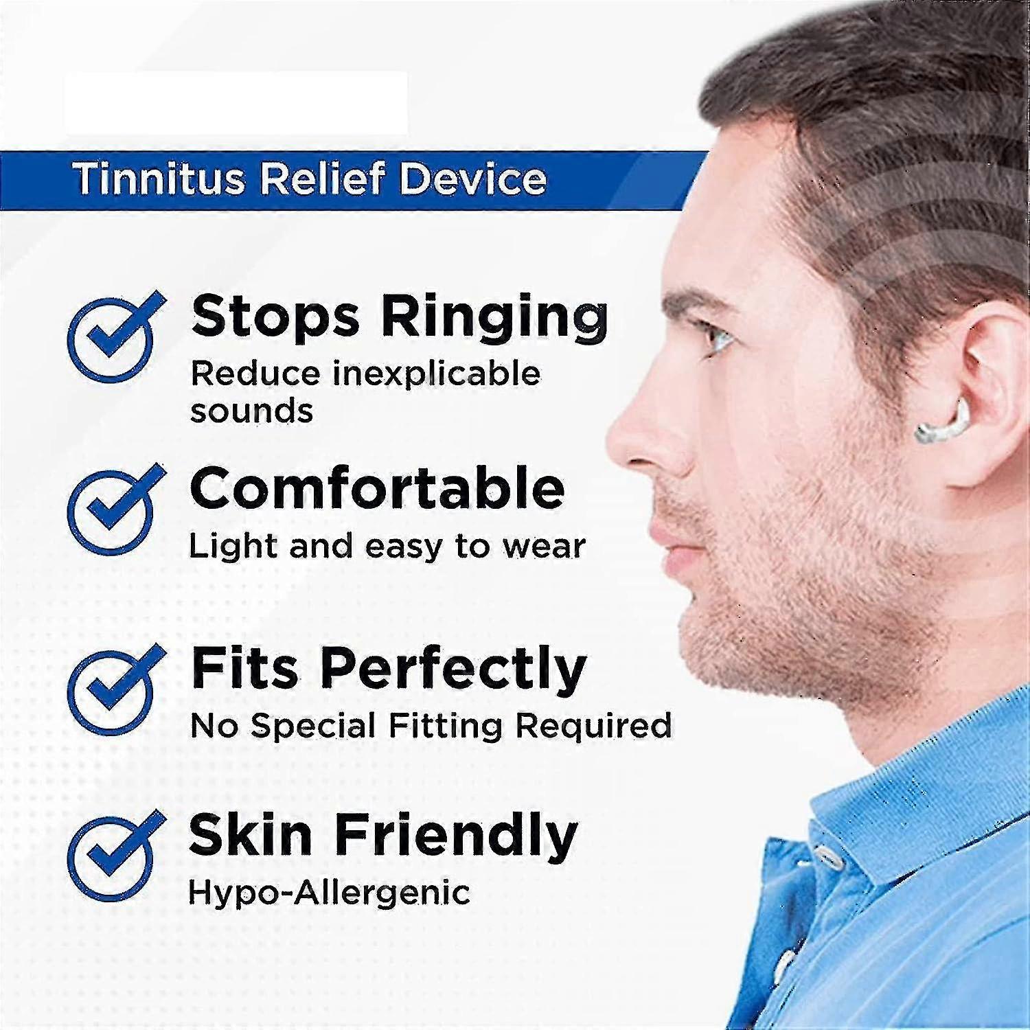 Tinnitus Relief Device, 2023 New Tinnitus Relief For Ringing Ears ...