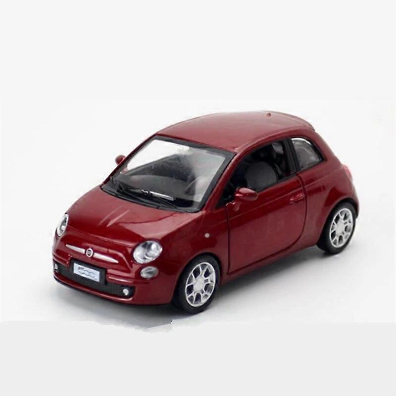 1:32 Fiat 500 Alloy Mini Car Model Diecast Metal Toy Vehicles Car Model ...