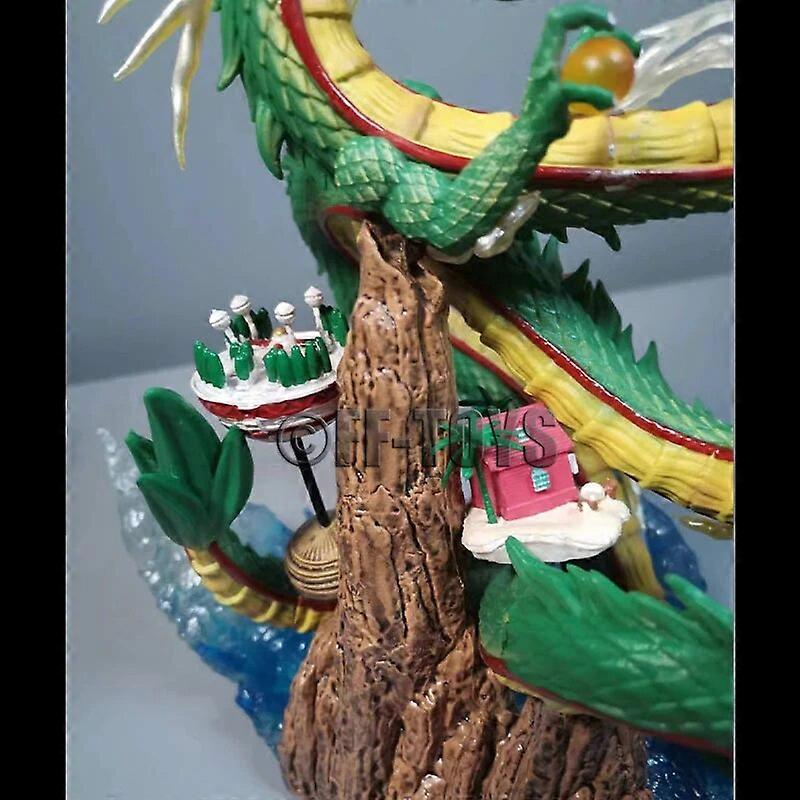 Anime Dragon Ball Z Shenron Figure with kid goku Figurine PVC Action ...