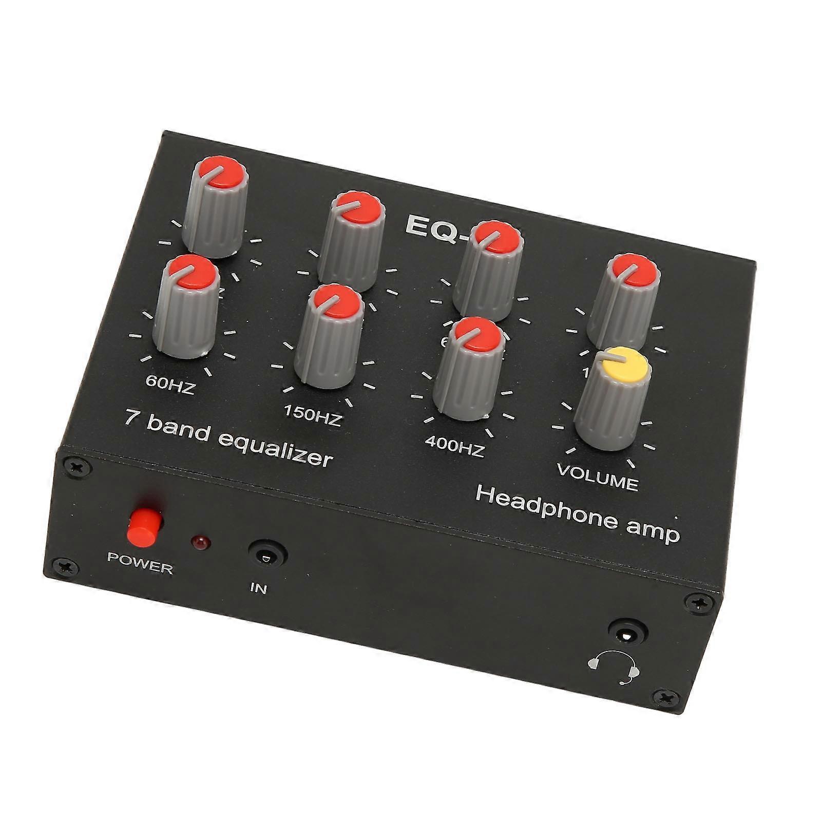 Equalizzatore del suono a 7 bande Ingresso di uscita RCA 12dB ...