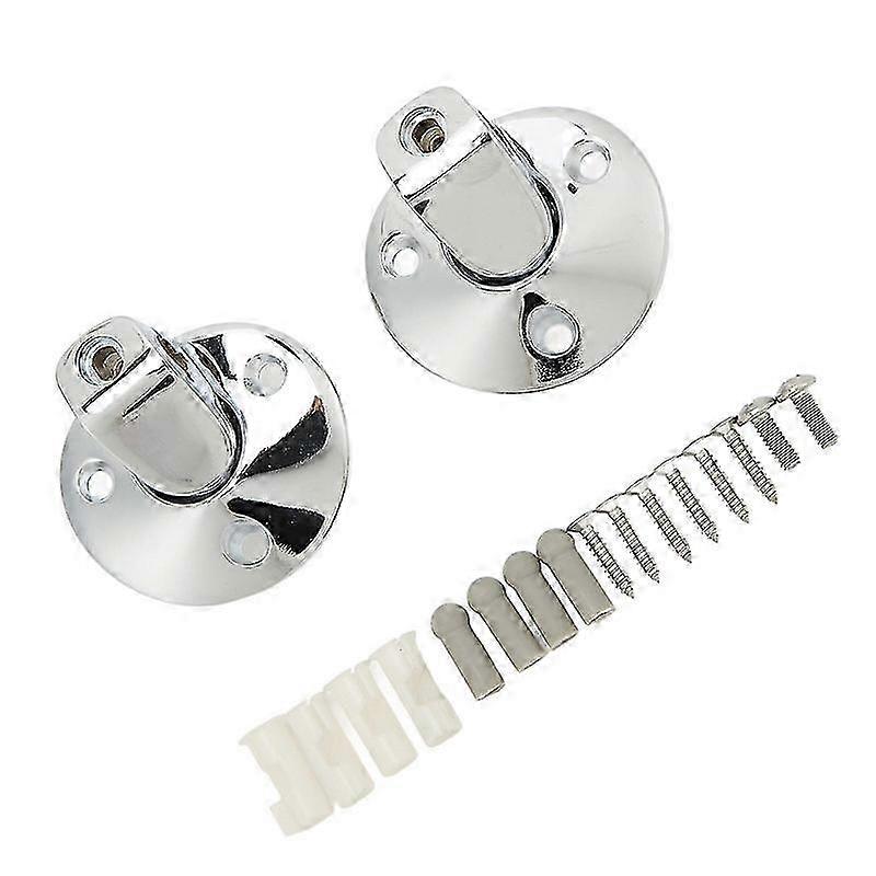 1967-1969 Camaro Chrome Plated Sun Visor Support Brackets with Screw ...