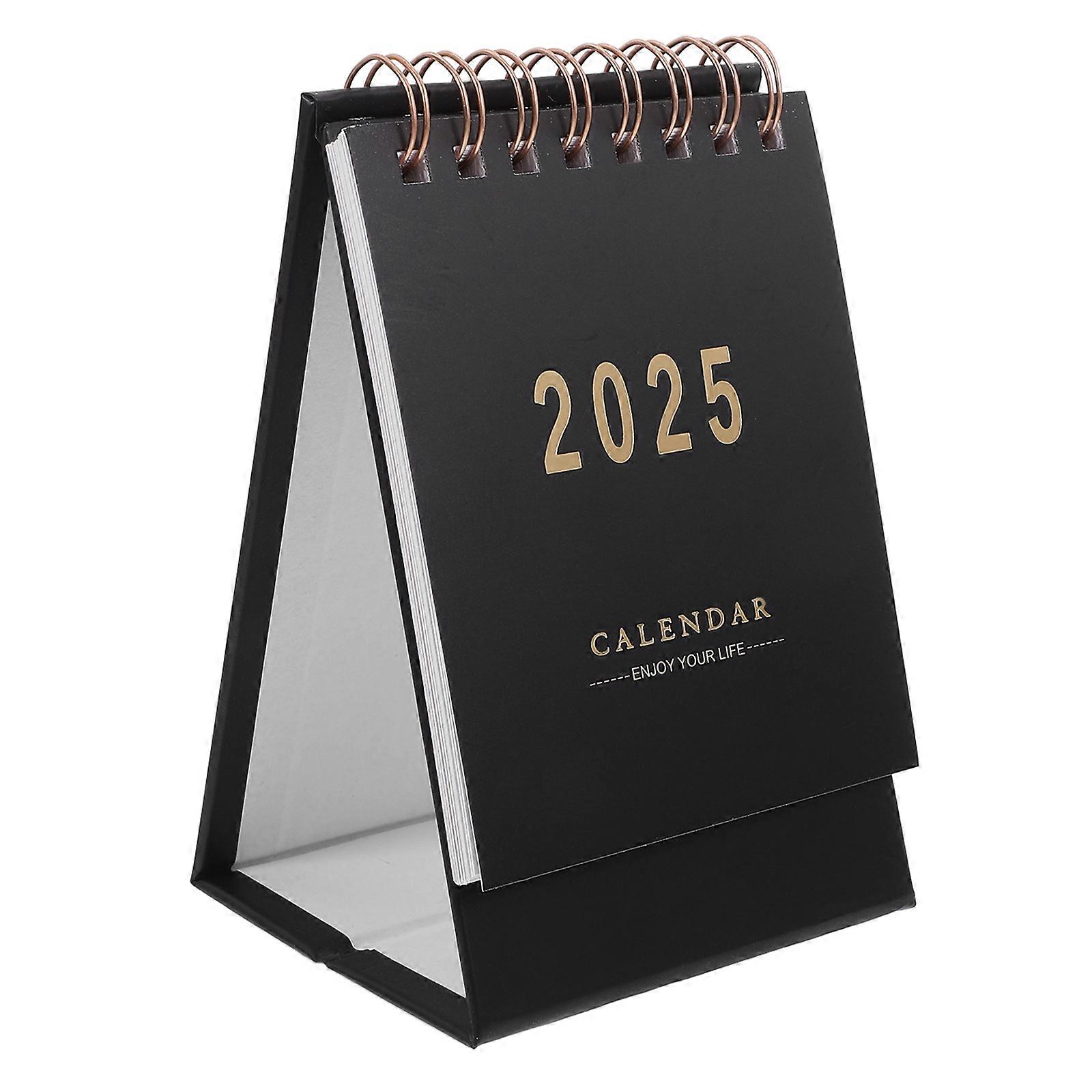 Flip Calendar 2024-2025 Desk Calendar Freestanding Desk Calendar 2024 ...