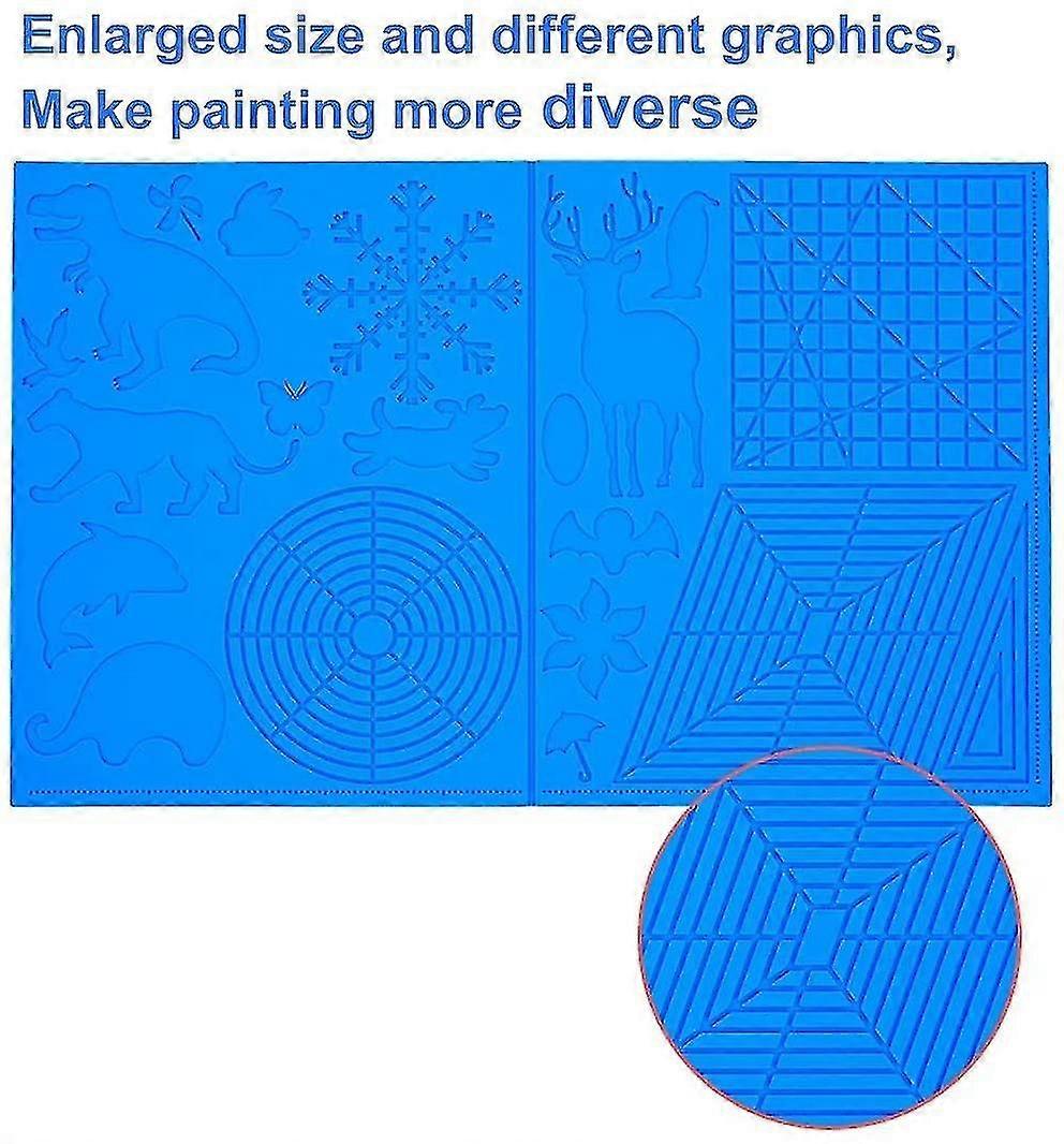 3d Pen Template, 3d Printing Pen Template, 3d Pen Pad, Big Pad (45cm X ...