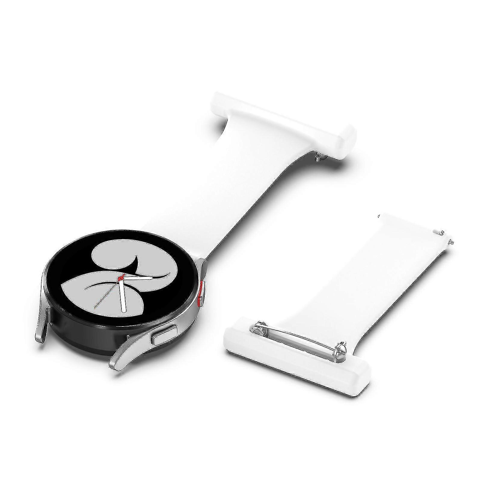 For Garmin Vivomove Style Silicone 20mm Nurse Watch Fob With Pin-on ...