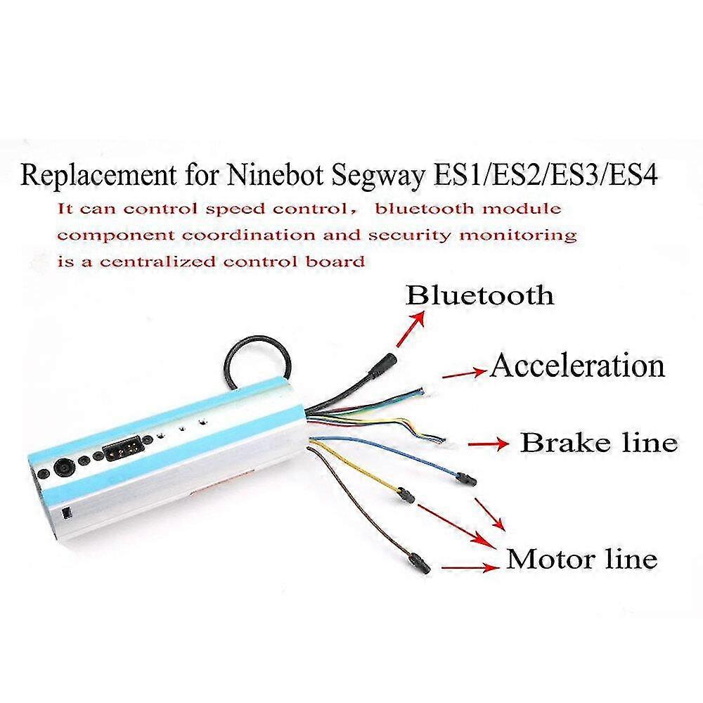 Replacement For Ninebot Segway ES1/ES2/ES3/ES4 Scooter Activated Bluetooth Dashboard Control ...