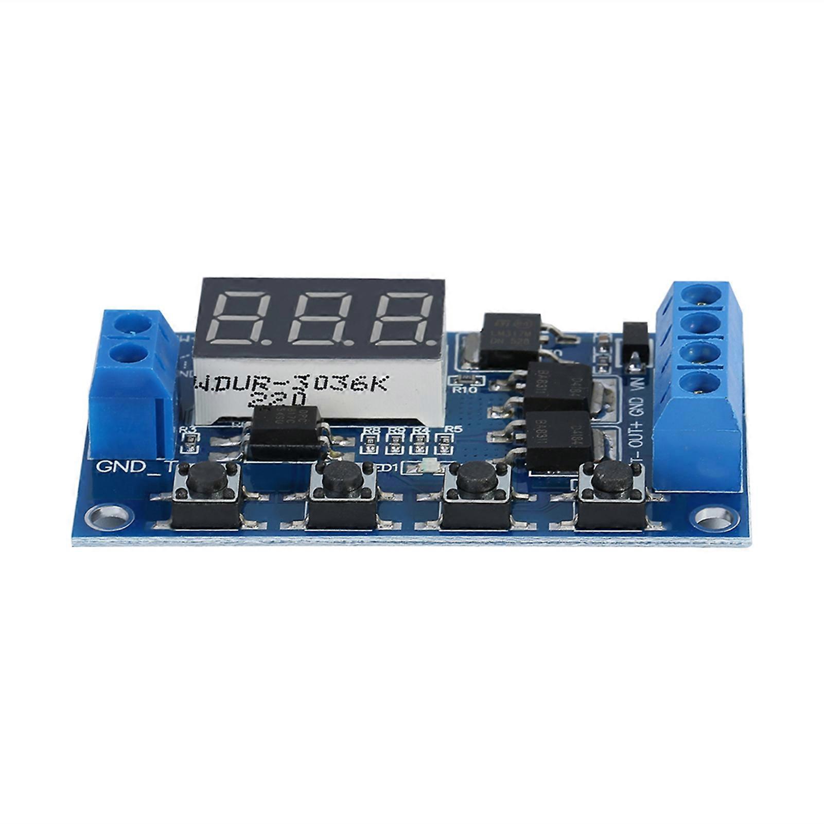 Dc 5v 36v Trigger Cycle Delay Timer Switch Turn On Off Relay Module With Led Display Fruugo Uk