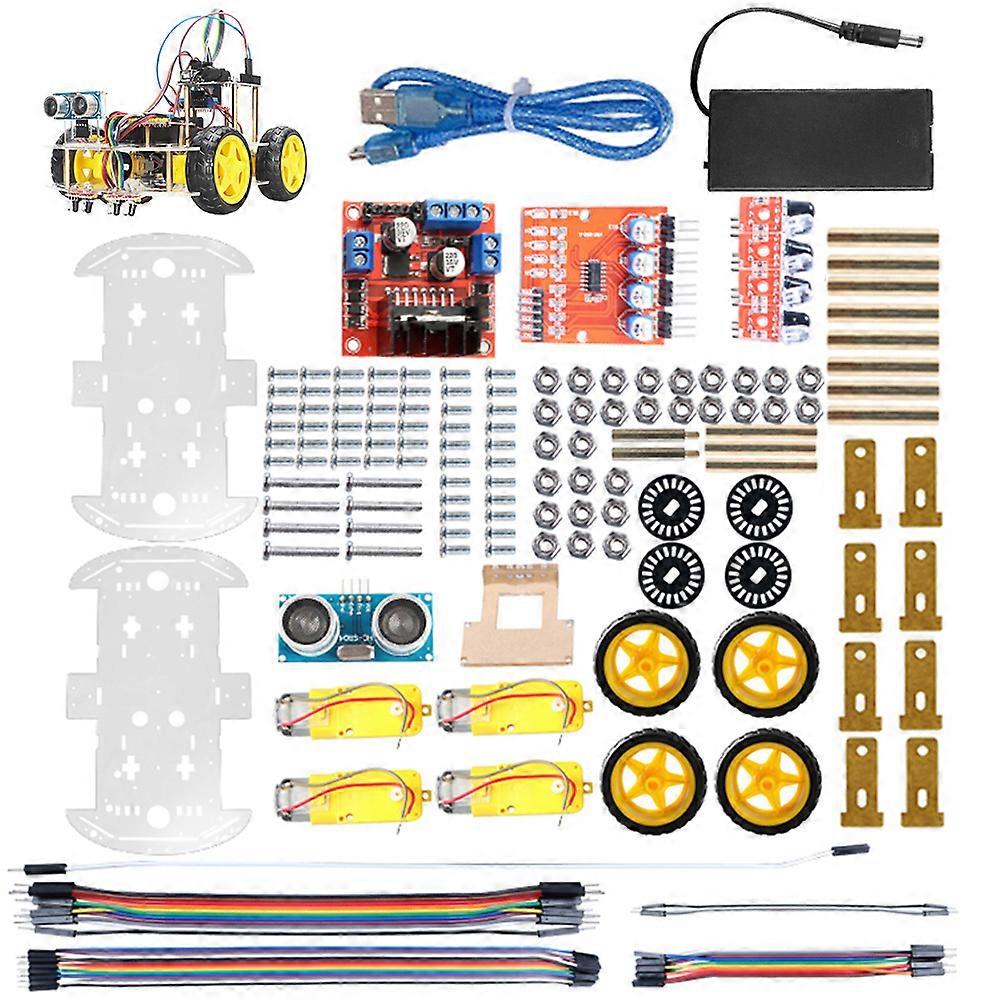 Smart Children Robot Kit for Arduino Programming Complete Education Kit ...