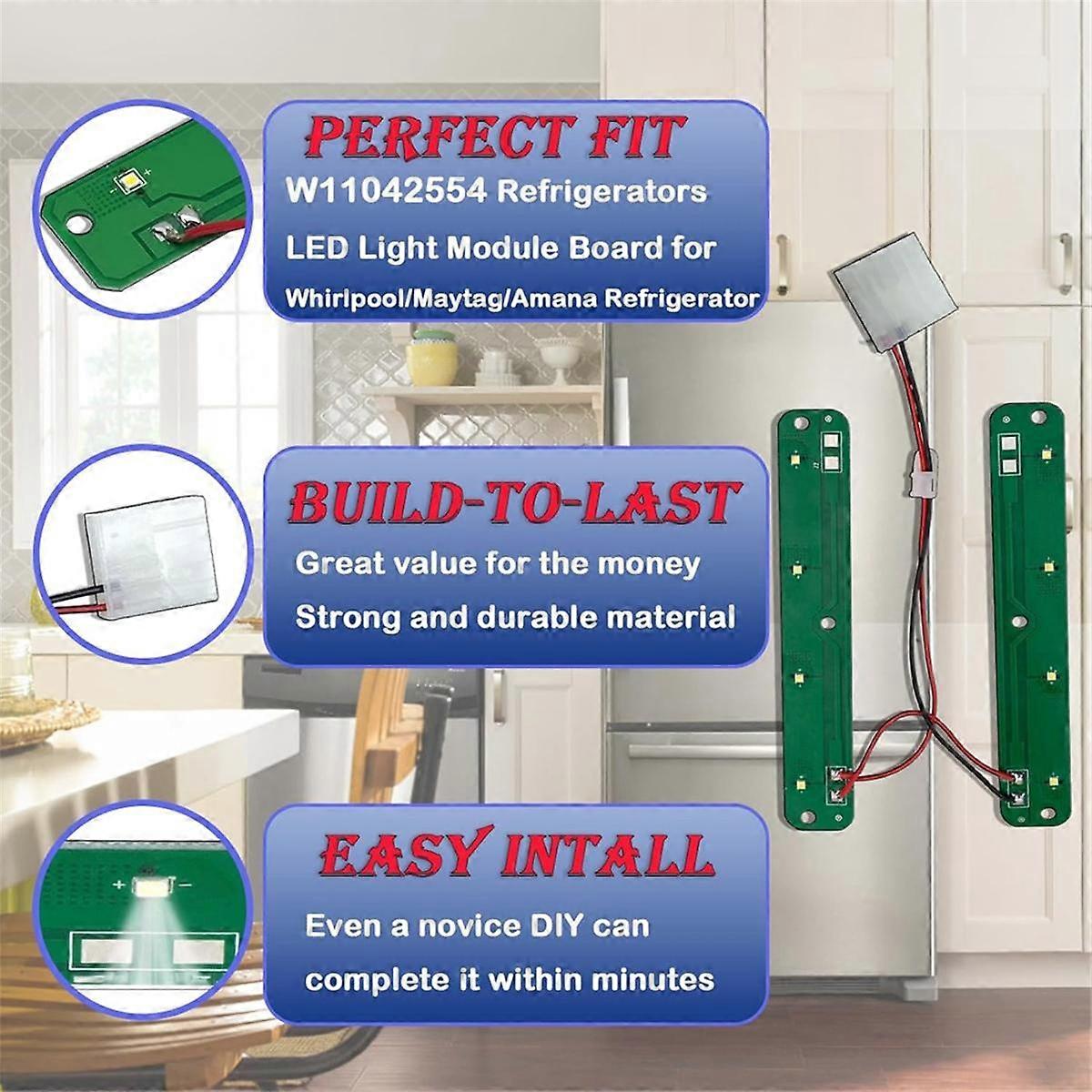 W11042554 Refrigerators LED Light Module Assembly Board,Replaces ...