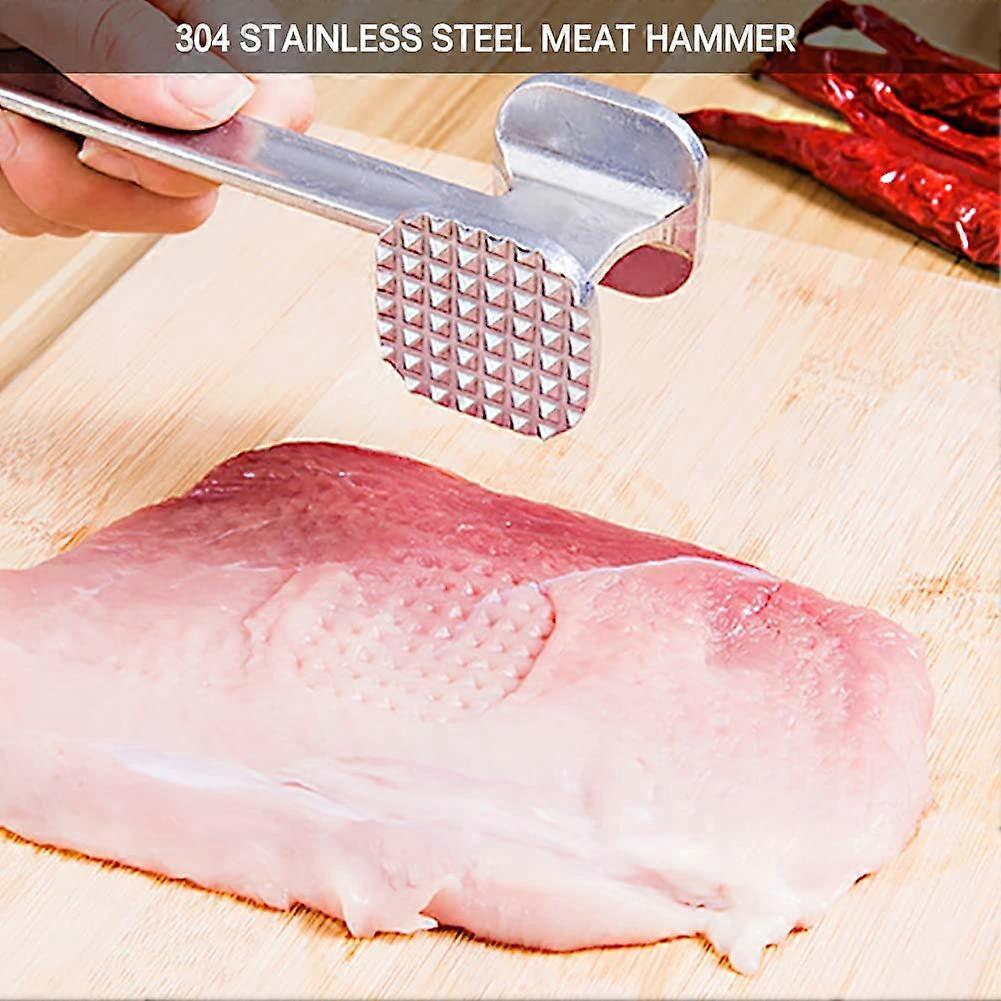 Meat tenderizer - Meat hammer - Steak hammer - For cooking and ...