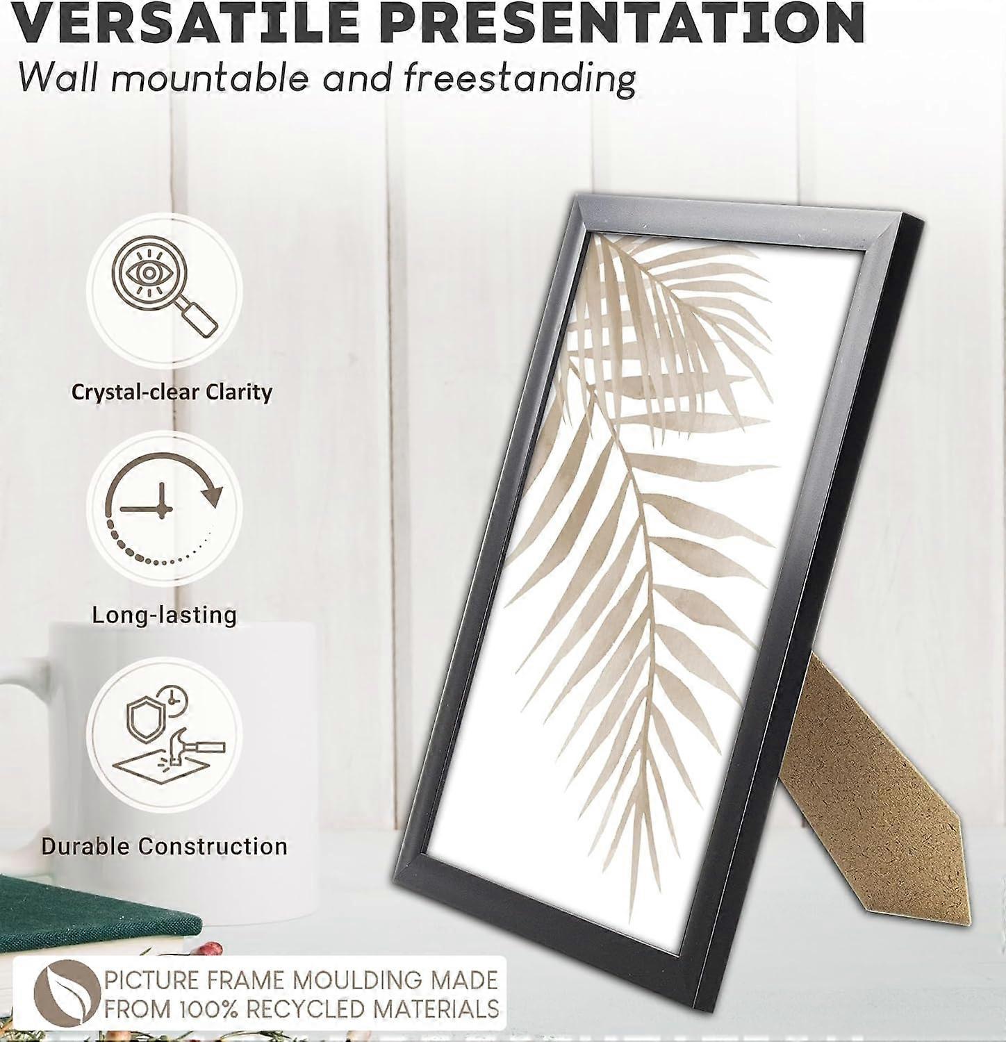 A4 Frame, Black A4,Certificate Frame, Art Print Poster Frame, 21cm x 29 ...