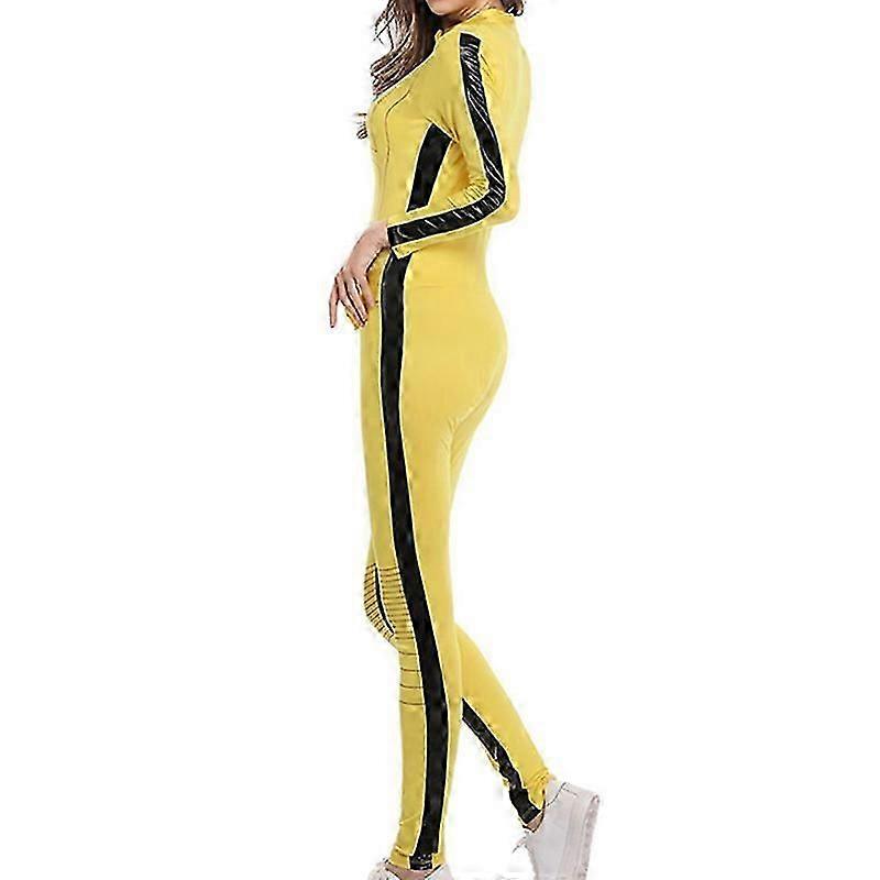 Kill Bill, Bride of Kill Bill, Yellow Jumpsuit Cosplay Costume | Fruugo UK