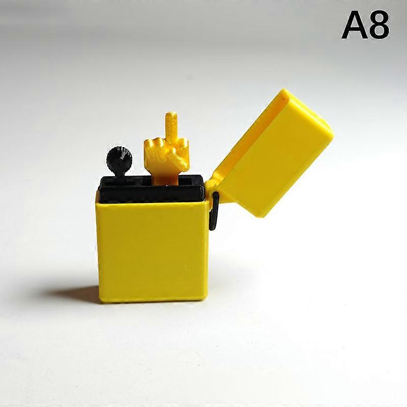 Funny Middle Finger Lighter Model, 3D Printed Middle Finger Prank Gift ...