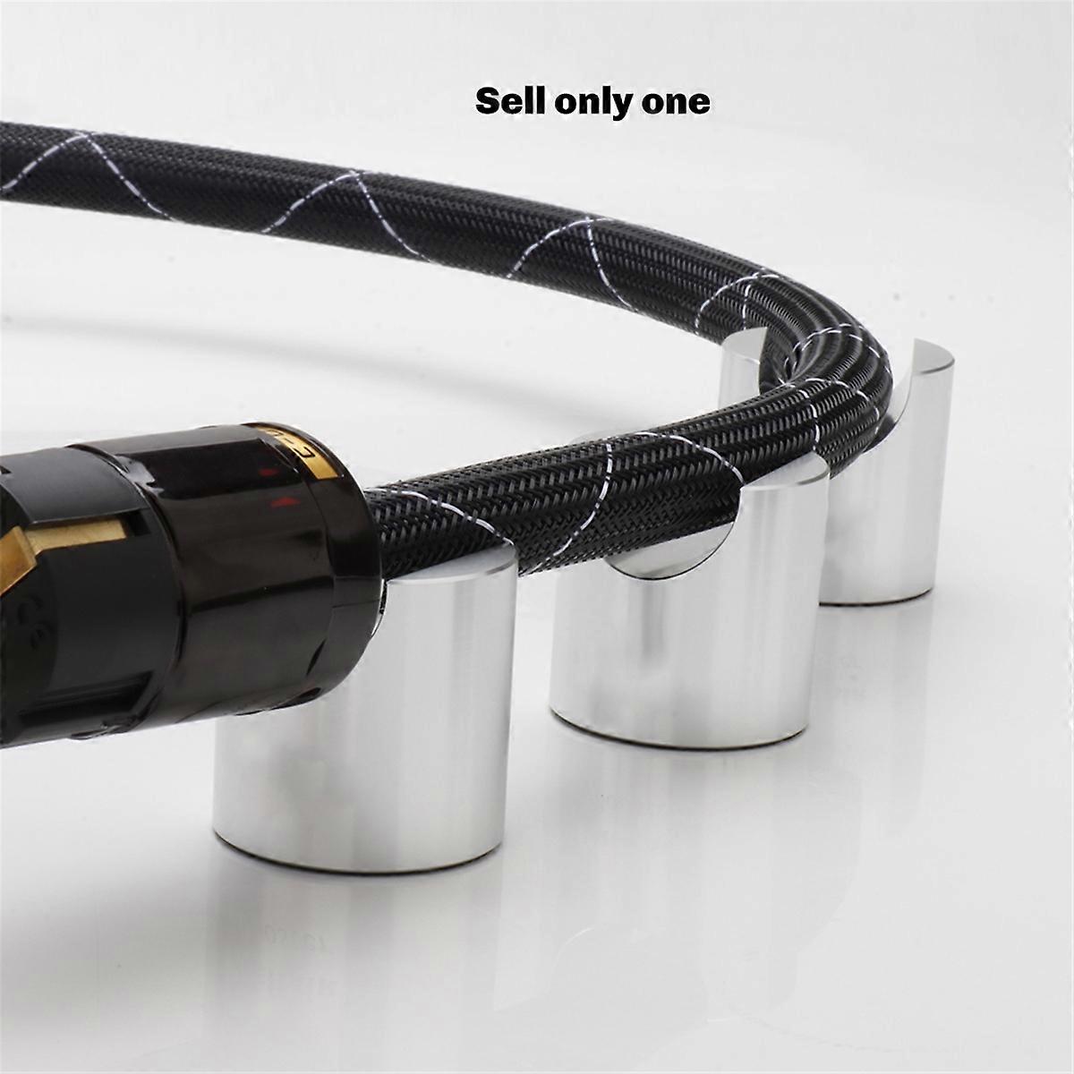 HIFI Cable Tray Stand Spike Silver Power/Speaker Riser Booster Cable ...