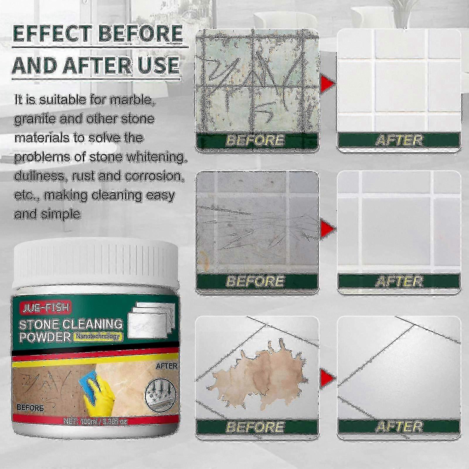 Powerful Stain Cleaner for Tough Marks on Granite Stone and Oil Spots ...