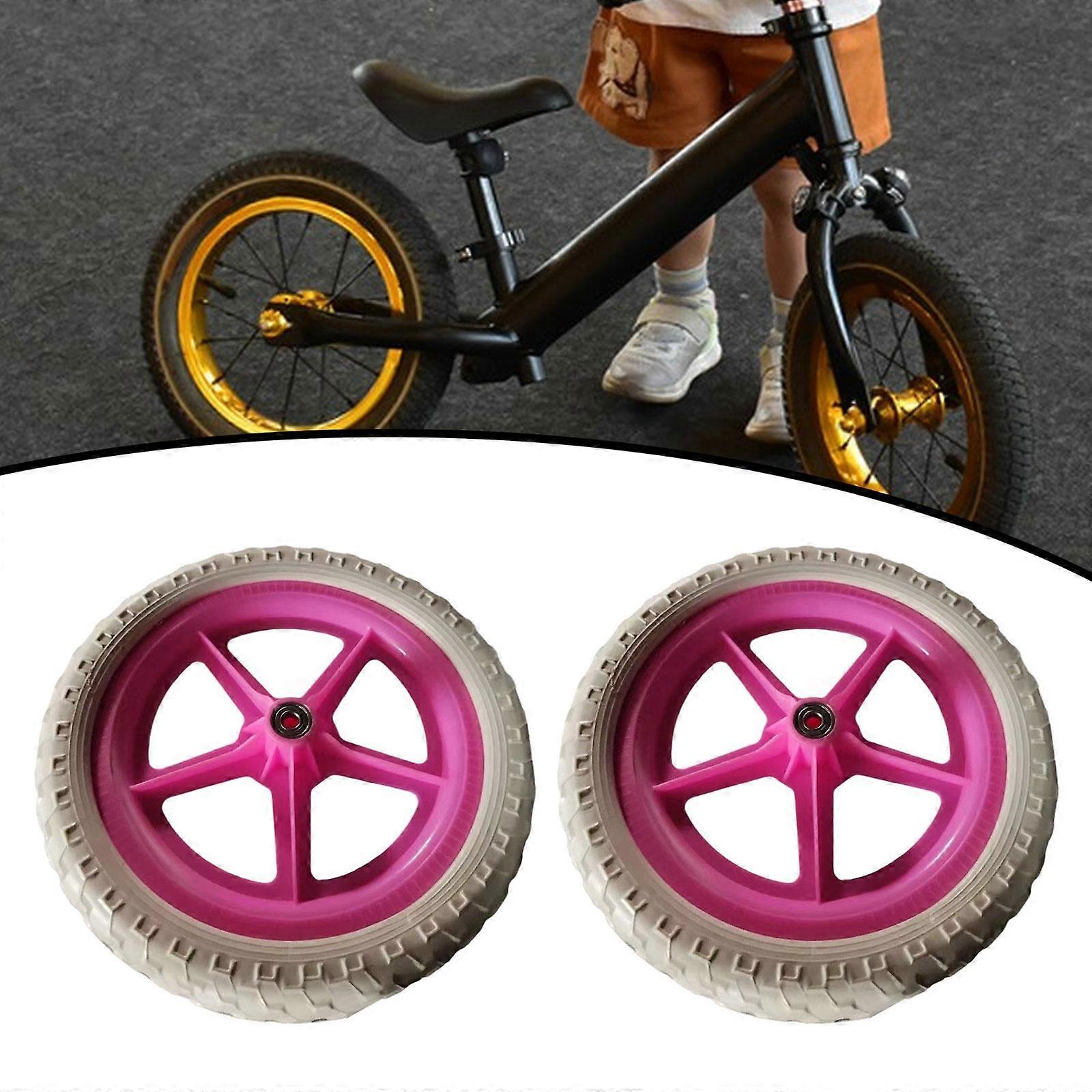 1 Pair Balance Bike Replacement Wheels Lightweight Nonslip Bicycling ...