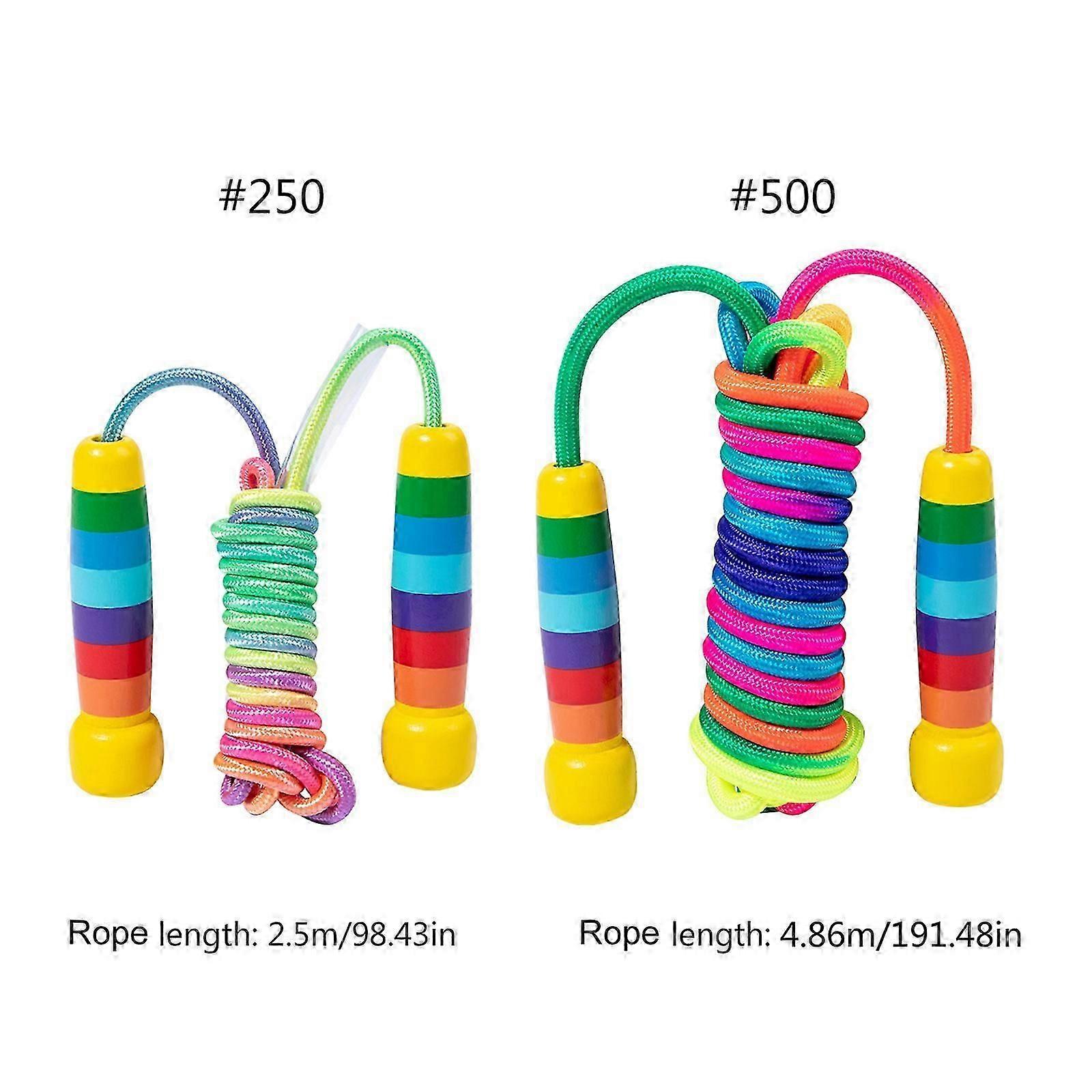 Adjustable Skipping Rope With Jump Rope Skipping Kids 2.5m/5m ...
