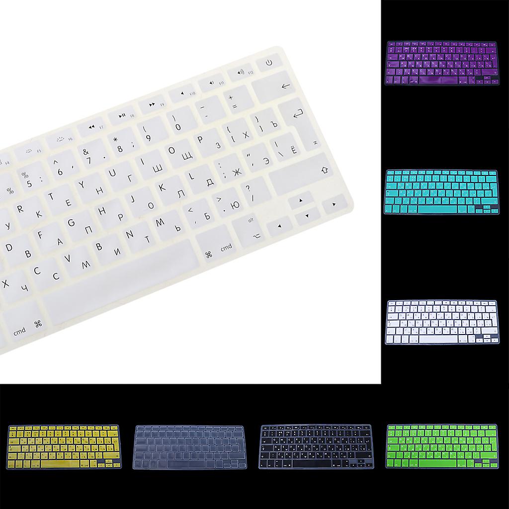 Silicone Keyboard Sticker for Macbooks Air Pro 13 15 EU Laptop ...