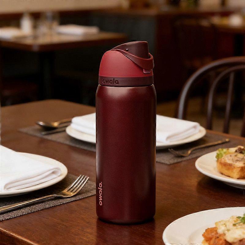 Owala 24/32oz Insulated Stainless Steel Water Bottle - Black Cherry G ...